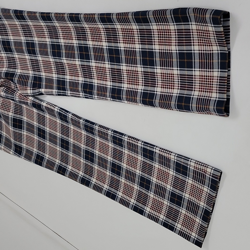 Tory Burch Garrett Womens Plaid Straight Leg Dress Pa… - Gem